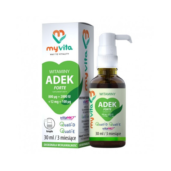 ADEK Forte Myvita 30ml | Producenci - Biozdrowy