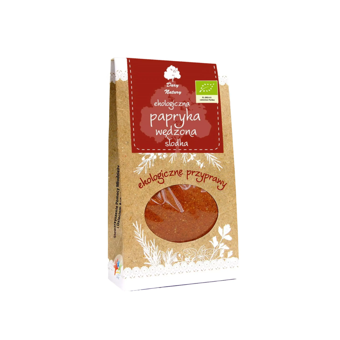 Papryka wędzona słodka Dary Natury 50g EKO | Producenci - Biozdrowy