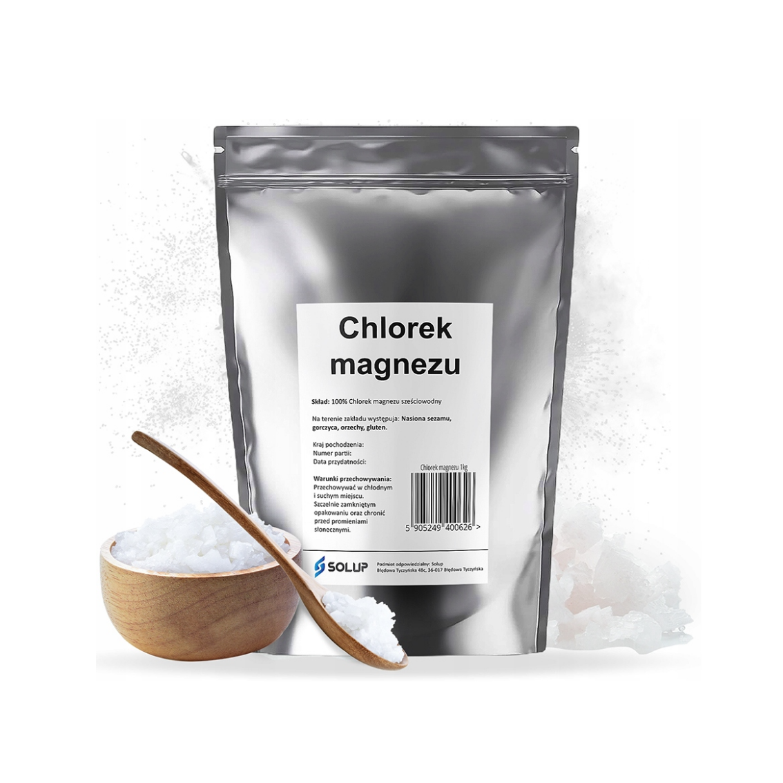 Chlorek magnezu Solup 1 kg | Biozdrowy