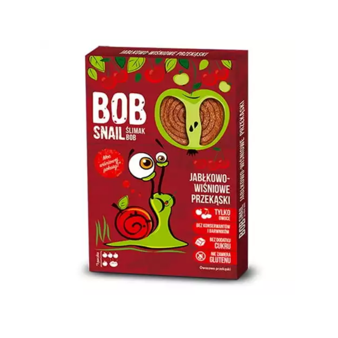 Żelki jabłkowo-wiśniowe Bob Snail 60g | Producenci - Biozdrowy