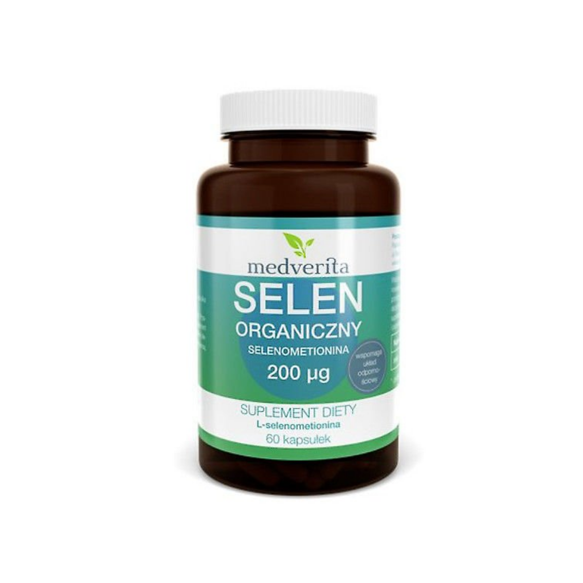 Selen organiczny 200 µg Medverita 60 kaps. | Producenci - Biozdrowy