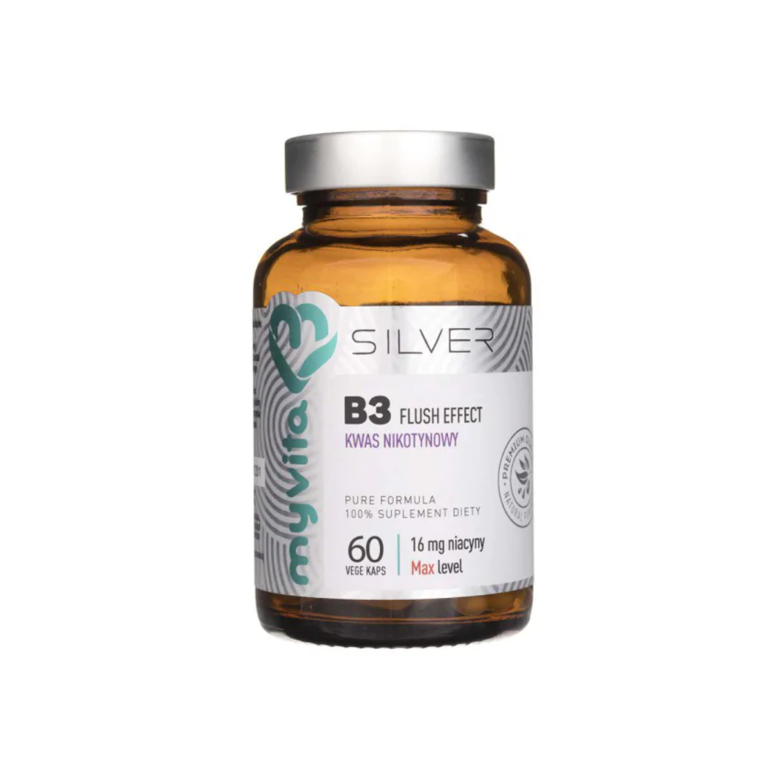 Witamina B3 MyVita 60 kaps. | Witamina B3 (Niacyna) - Biozdrowy