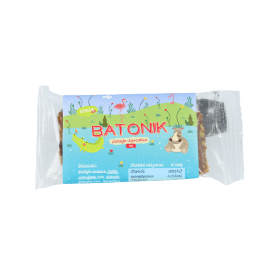 Batonik daktylowy pistacja-żurawina KruKam 20g | Producenci - Biozdrowy