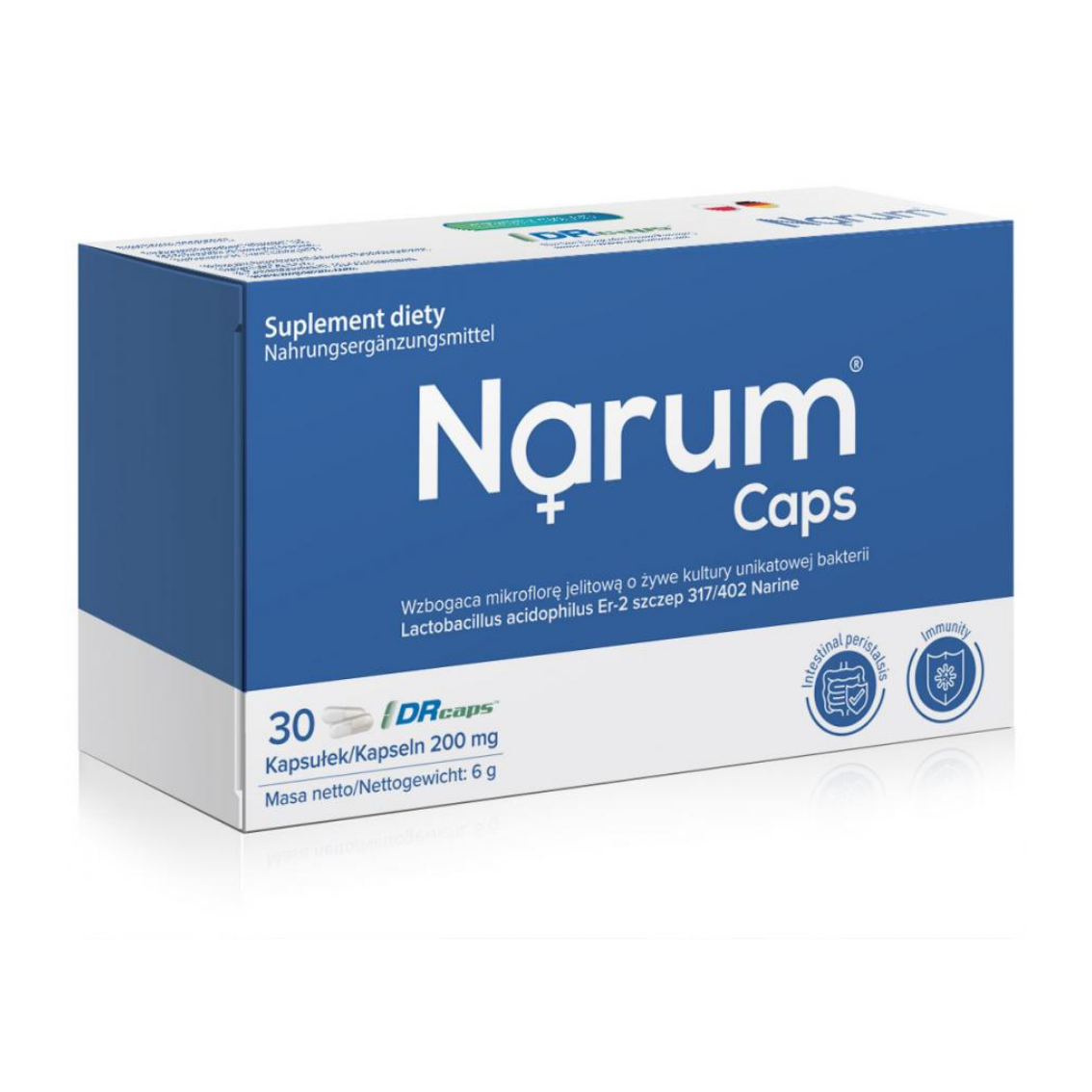Narum Caps - 200mg - 30kaps. | Biozdrowy