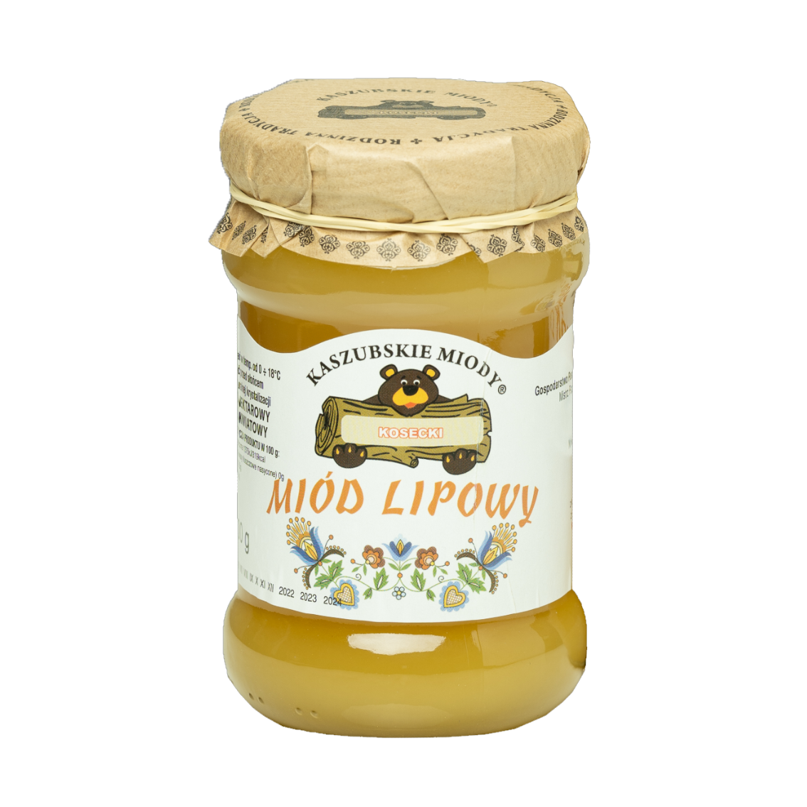 Miód lipowy Kaszubskie Miody 1000g | Składniki - Biozdrowy