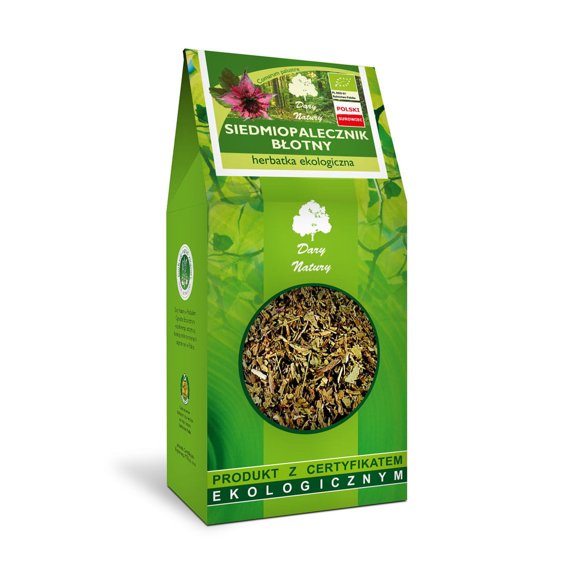 Siedmiopalecznik błotny Dary Natury - 100g - EKO | Producenci - Biozdrowy