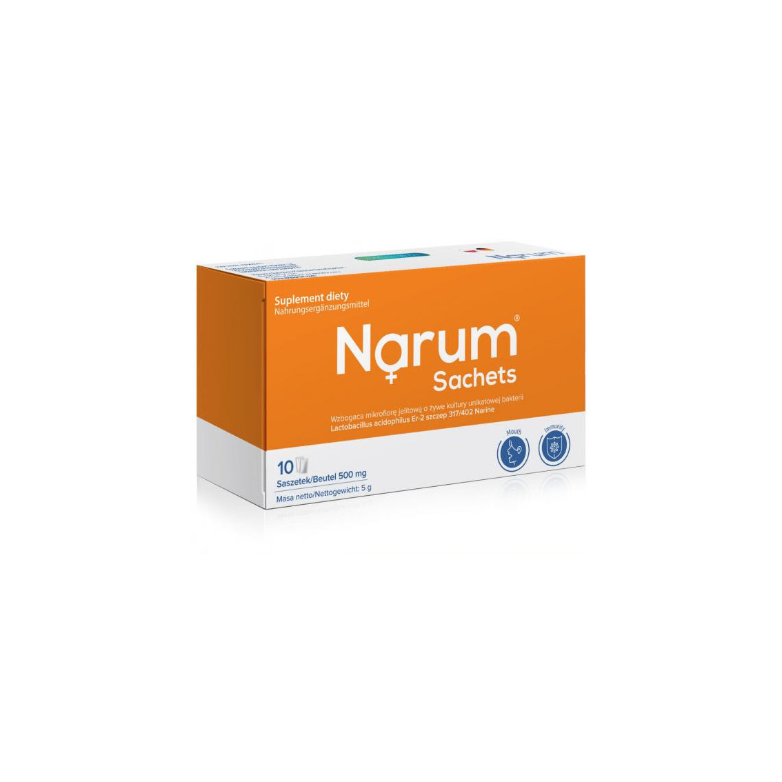 Narum Sachets - 500mg - 10 saszetek | Biozdrowy