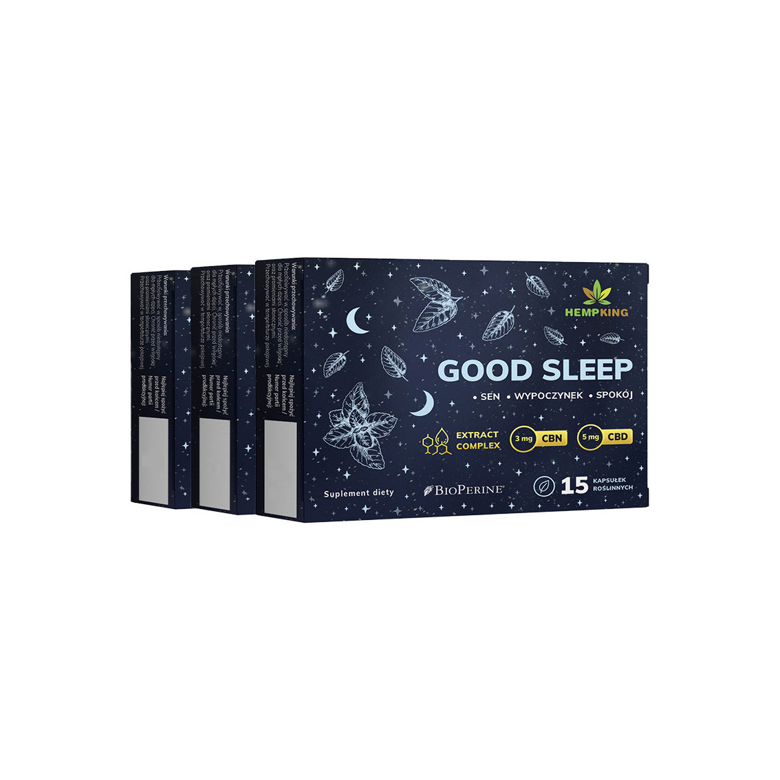 Zestaw: 3x kapsułki na sen Good Sleep - Extract Complex | Serie ...