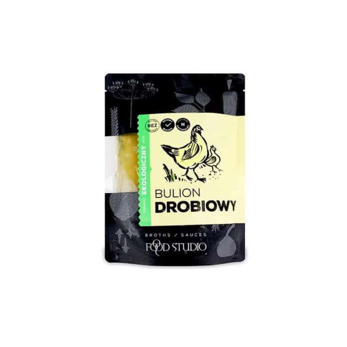 BIO Bulion drobiowy w płynie Food Studio 350 ml | Biozdrowy