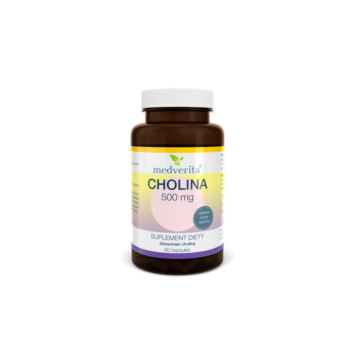 Cholina 500 mg Medverita 60 kaps | Biozdrowy