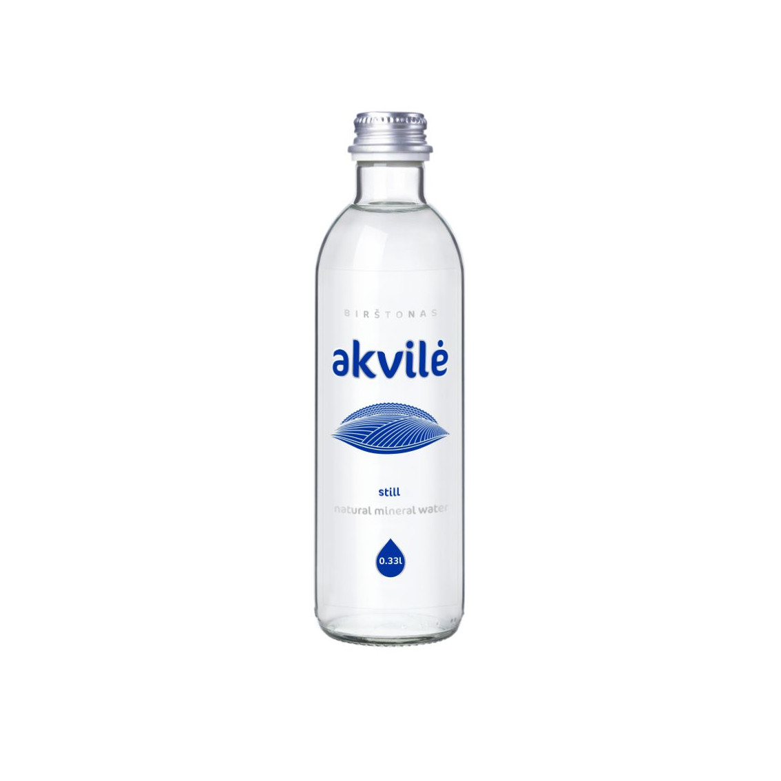 Woda mineralna niegazowana Akvile 330 ml | Biozdrowy